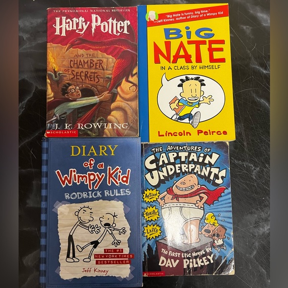 Toys | Kids Books Diary Of A Wimpy Kid Big Nate Captain Underpants ...